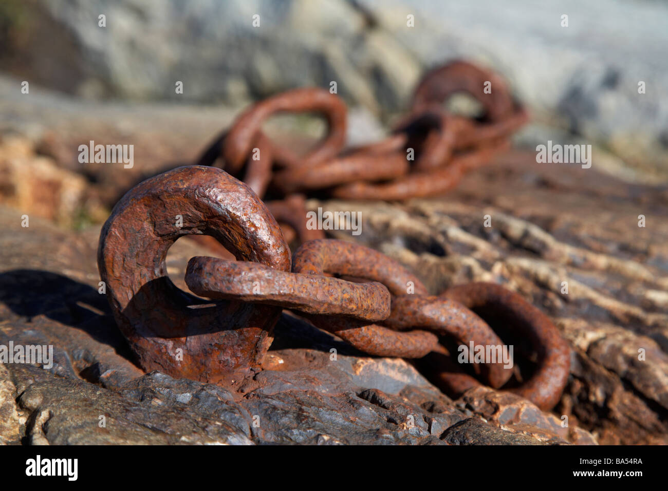 Anchored to the rock hi-res stock photography and images - Alamy