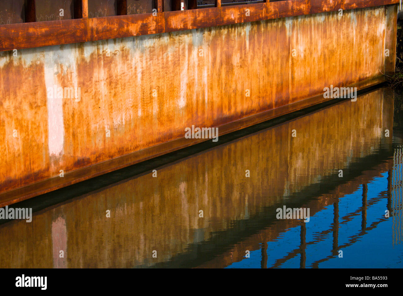 Bridge & Reflection Stock Photo - Alamy