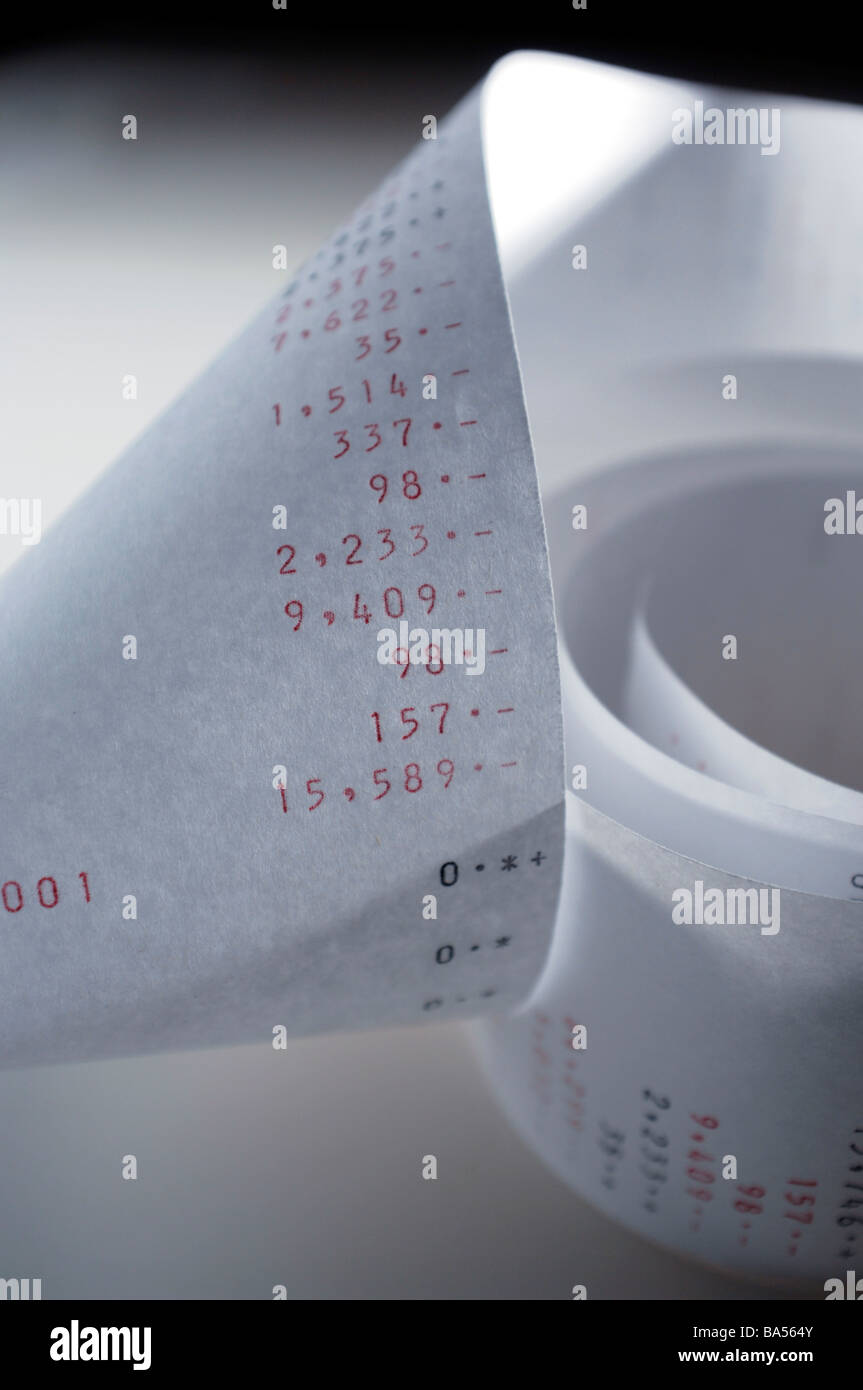 Old adding machine hi-res stock photography and images - Alamy