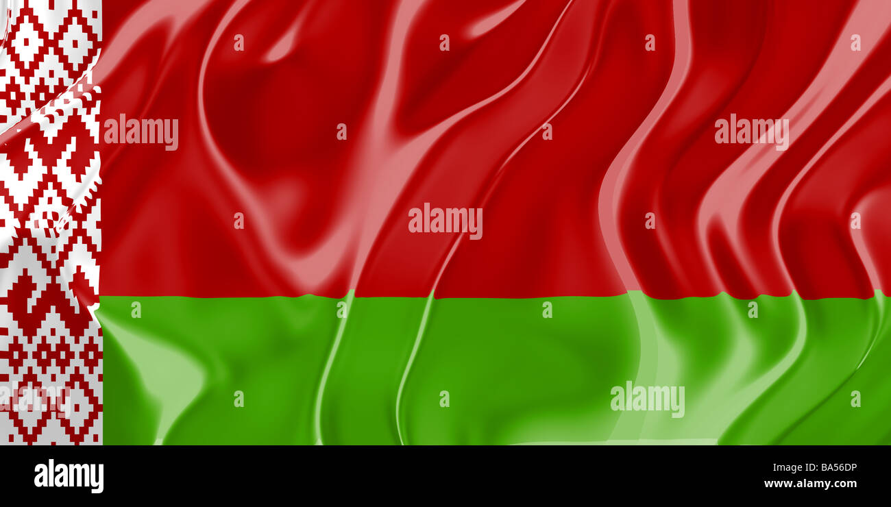 Flag of Belarus national country symbol illustration Stock Photo - Alamy