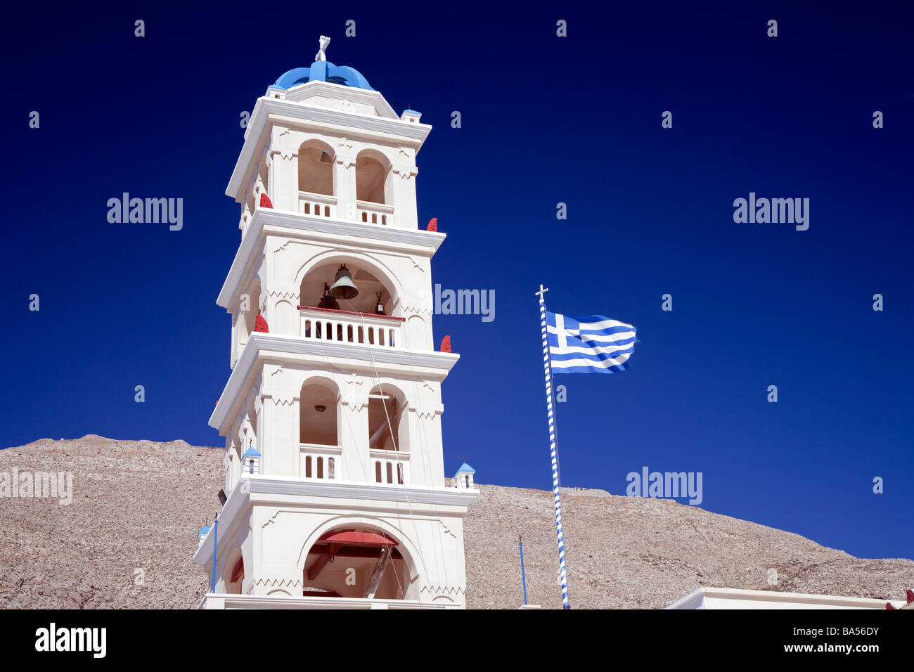 Perissa church hi-res stock photography and images - Alamy