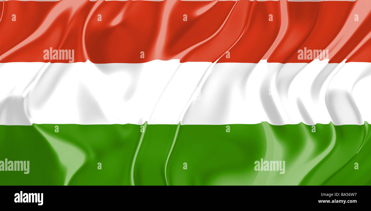 Flag of Hungary national country symbol illustration Stock Photo - Alamy