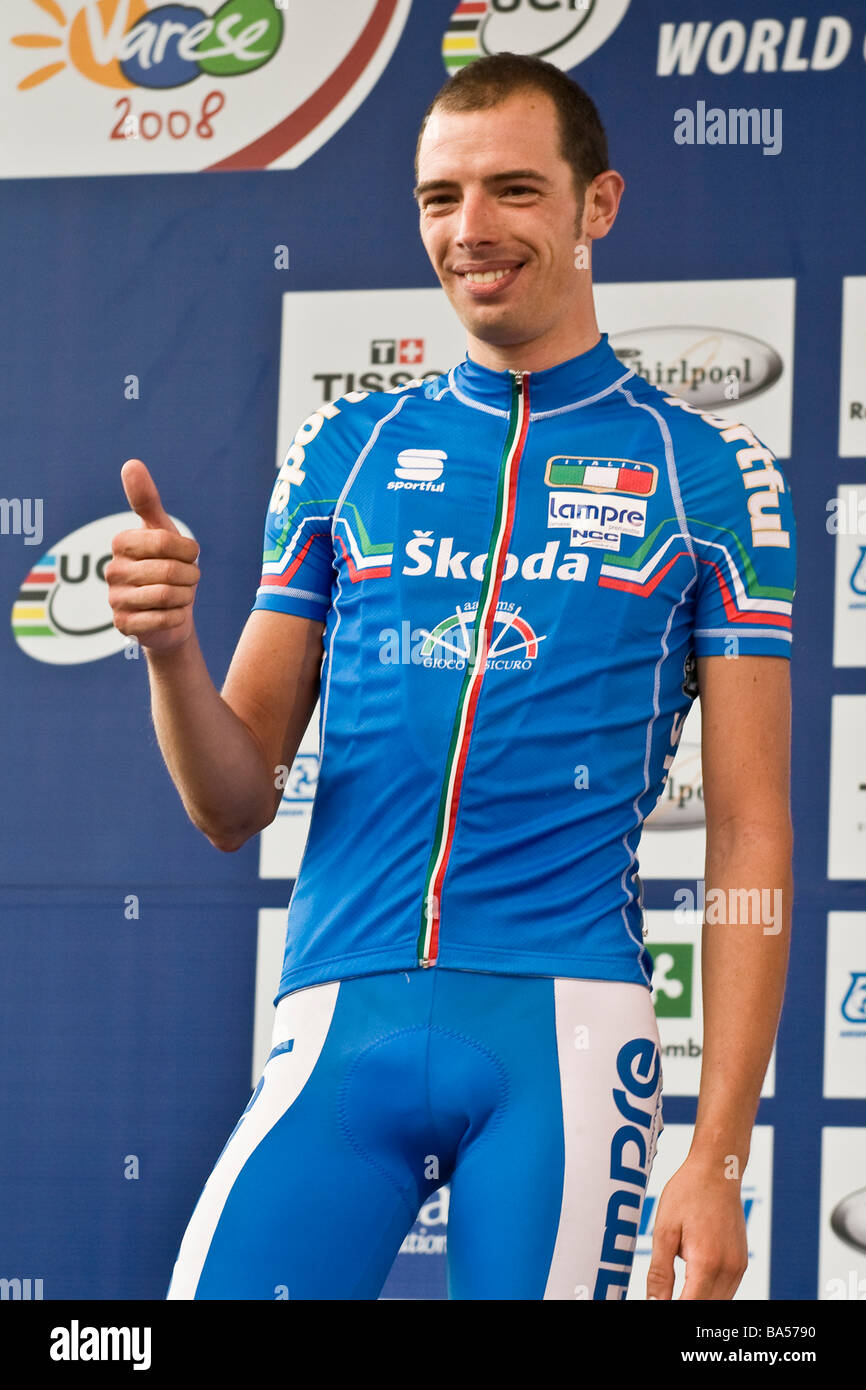 alessandro ballan world championship road cycling varese 2008 lombardy ...