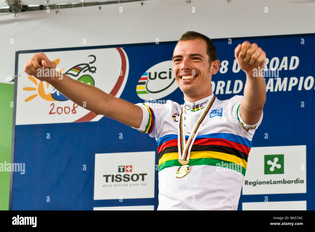 alessandro ballan world championship road cycling varese 2008 lombardy ...