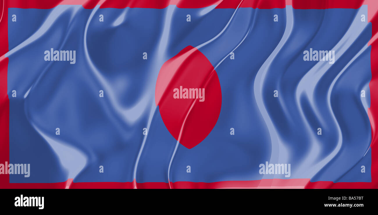 Flag of Guam national country symbol illustration Stock Photo - Alamy