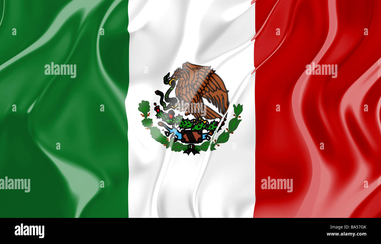 Mexico flag clipart hi-res stock photography and images - Alamy