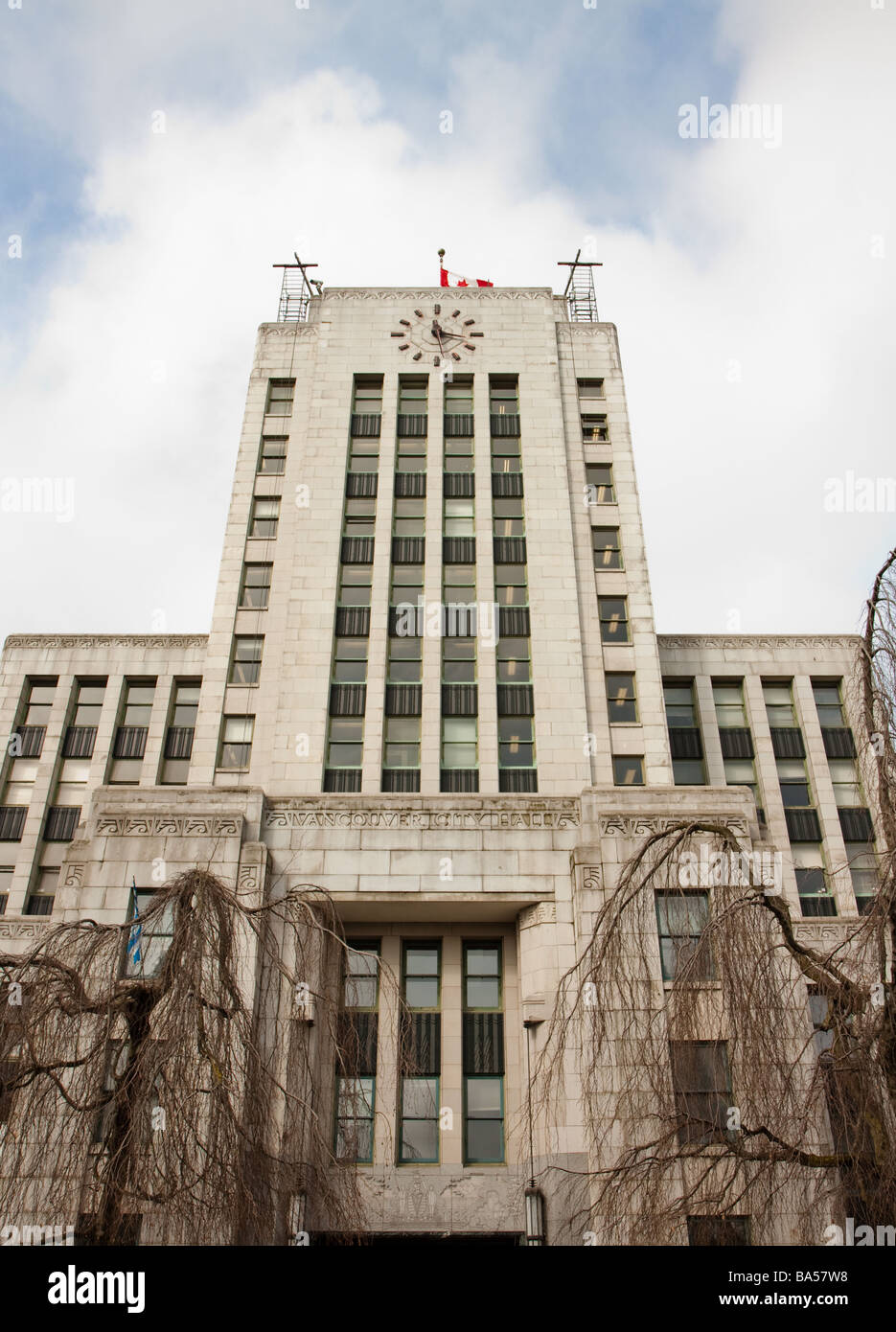 British columbia canada heritage hall vancouver hi-res stock ...