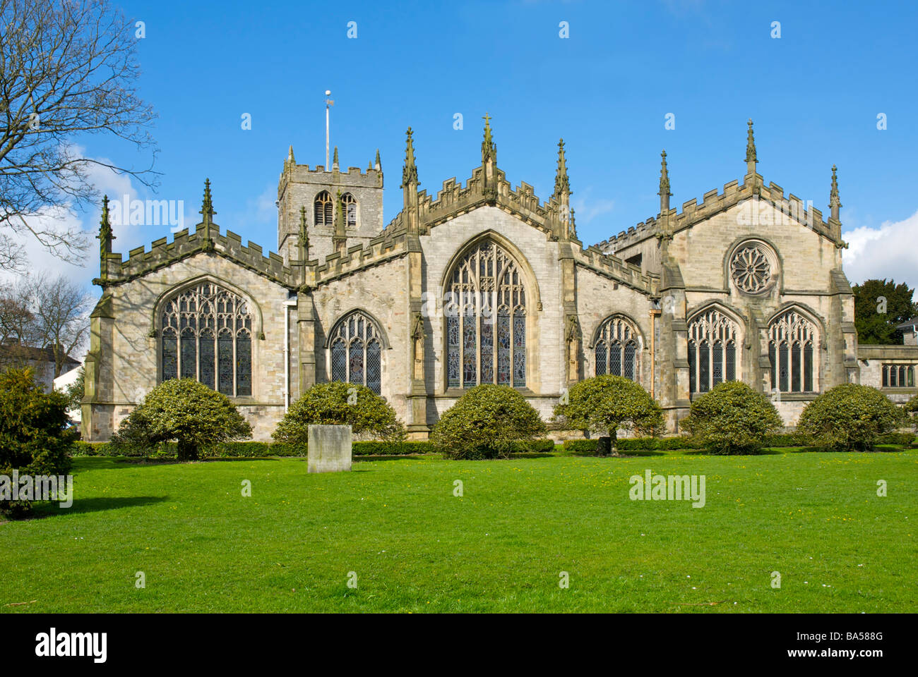 Holy Trinity, Kendal parish church, Cumbria, England UK Stock Photo - Alamy