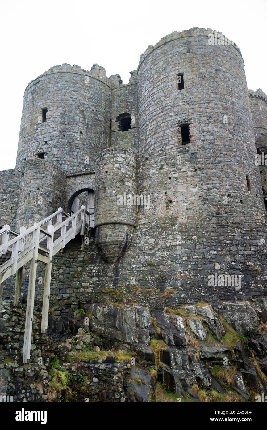 Entrance tower historic castle hi-res stock photography and images - Alamy