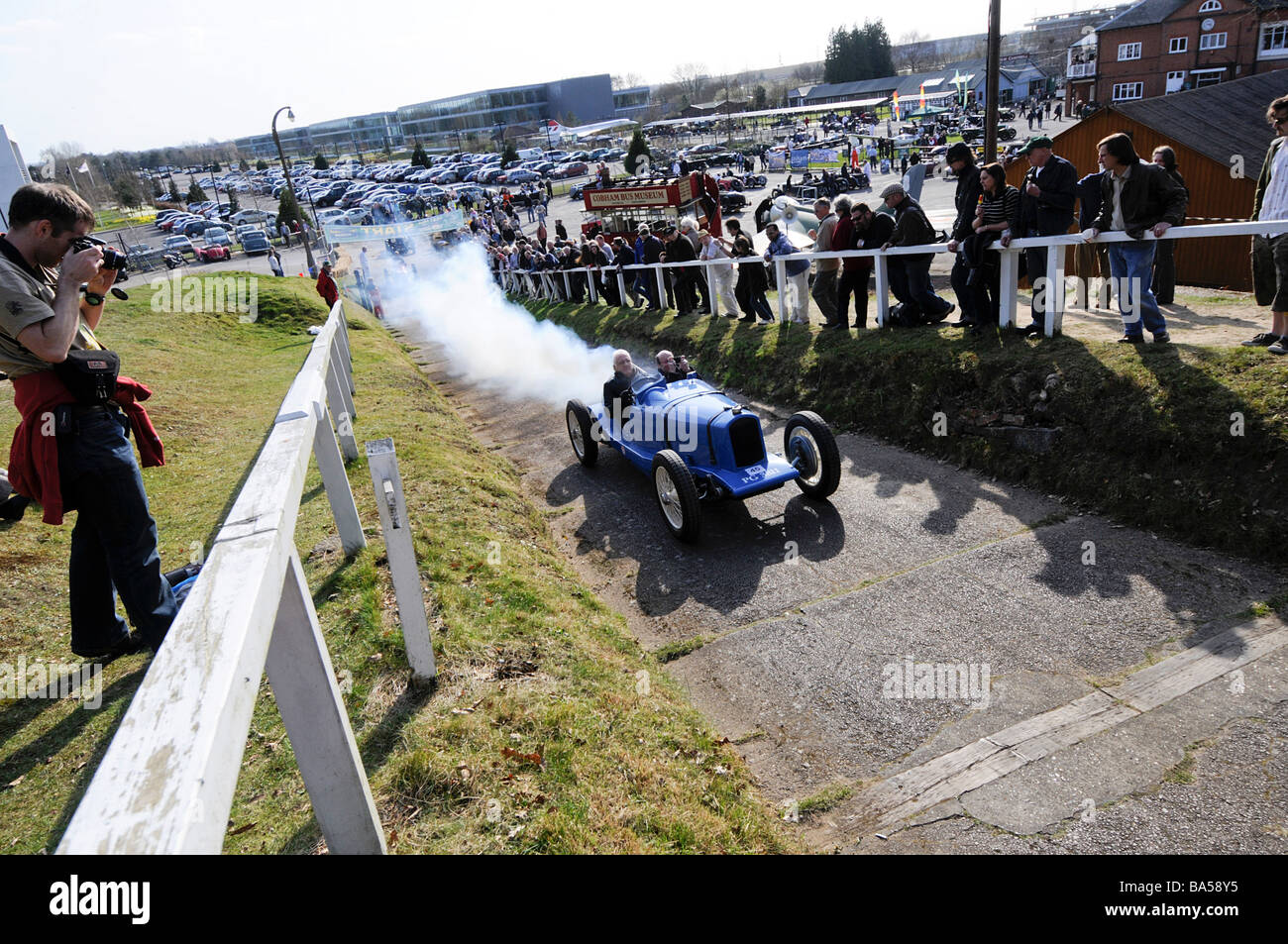Brooklands Test Hill Centenary event 22 03 2009 Cuthbert Riley Special ...