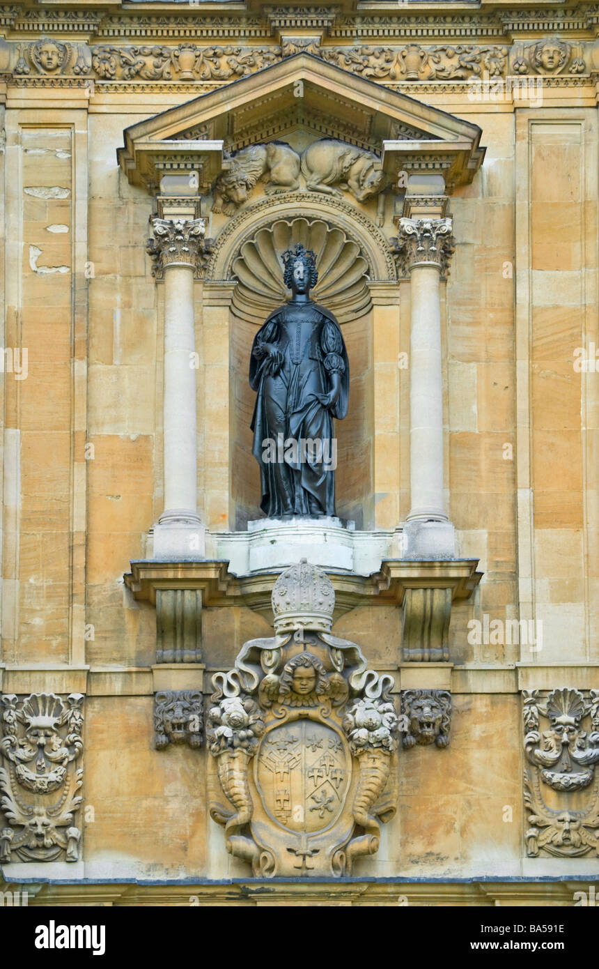 Oxford, England, UK. St John's College. Canterbury Quad (1631-36 ...