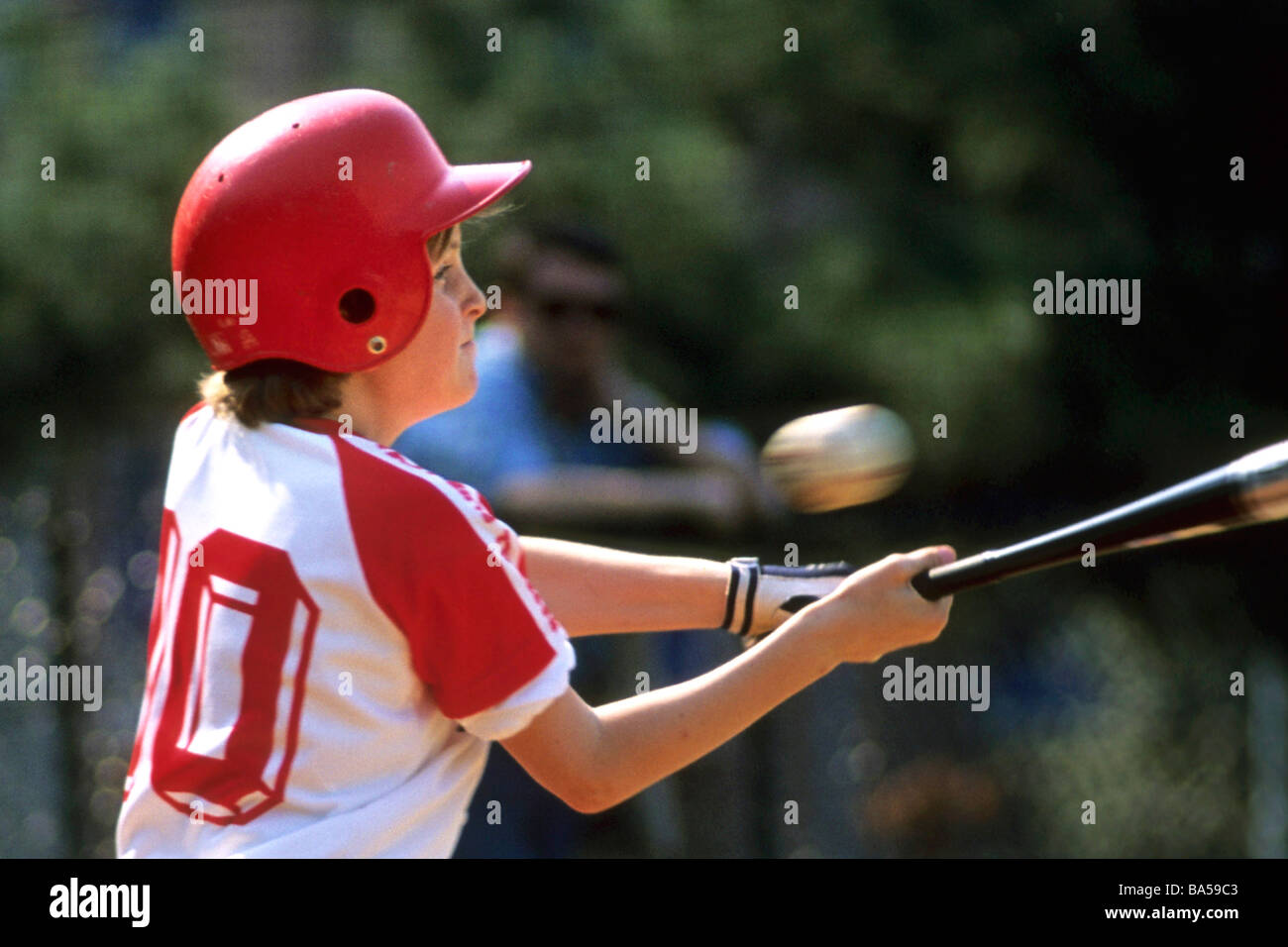 Baseball game children hi-res stock photography and images - Alamy