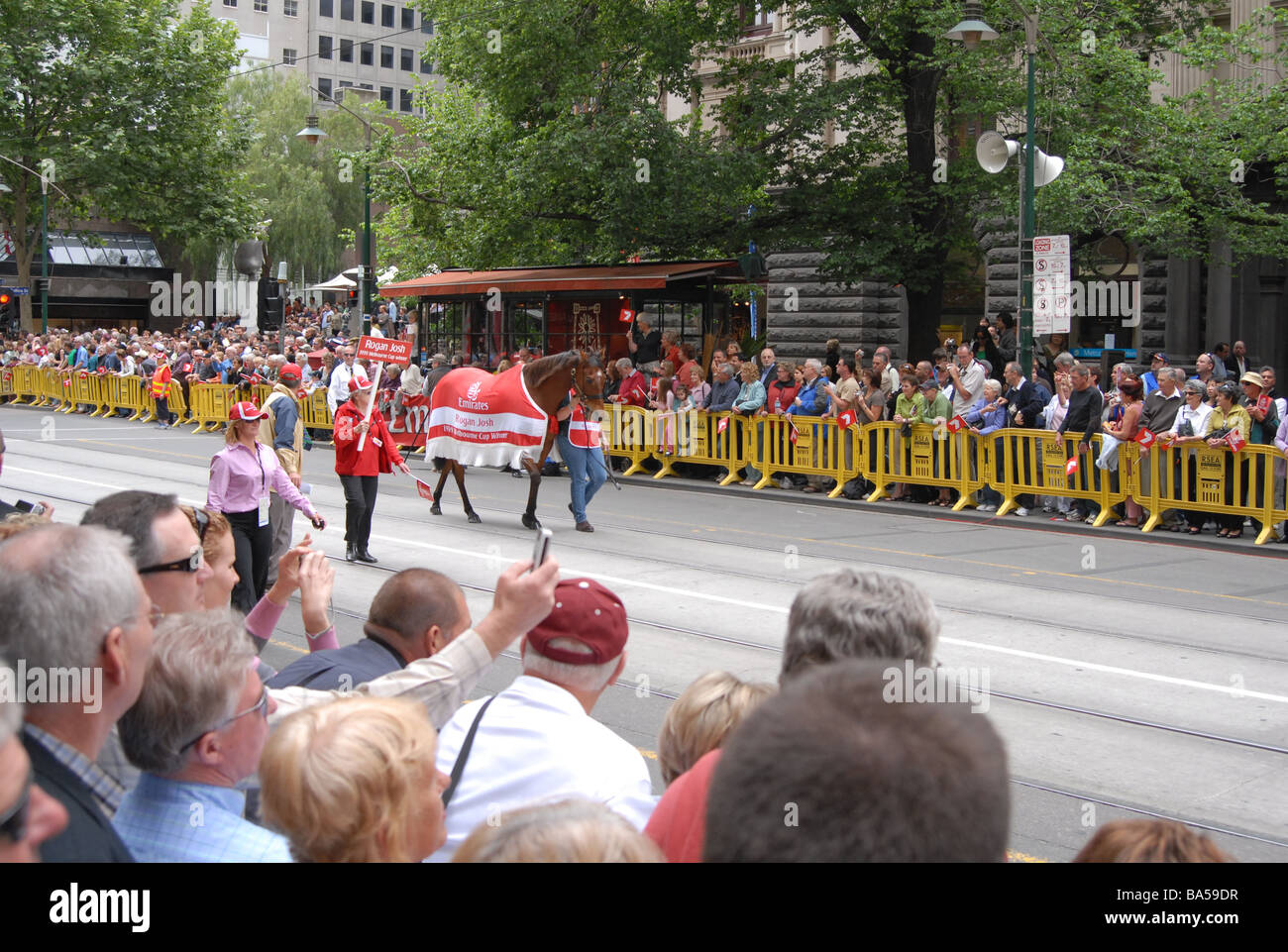Melbourne Cup Parade Melbourne Australia Stock Photo - Alamy