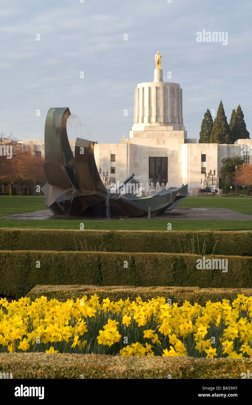 Oregon state capital building hi-res stock photography and images - Alamy