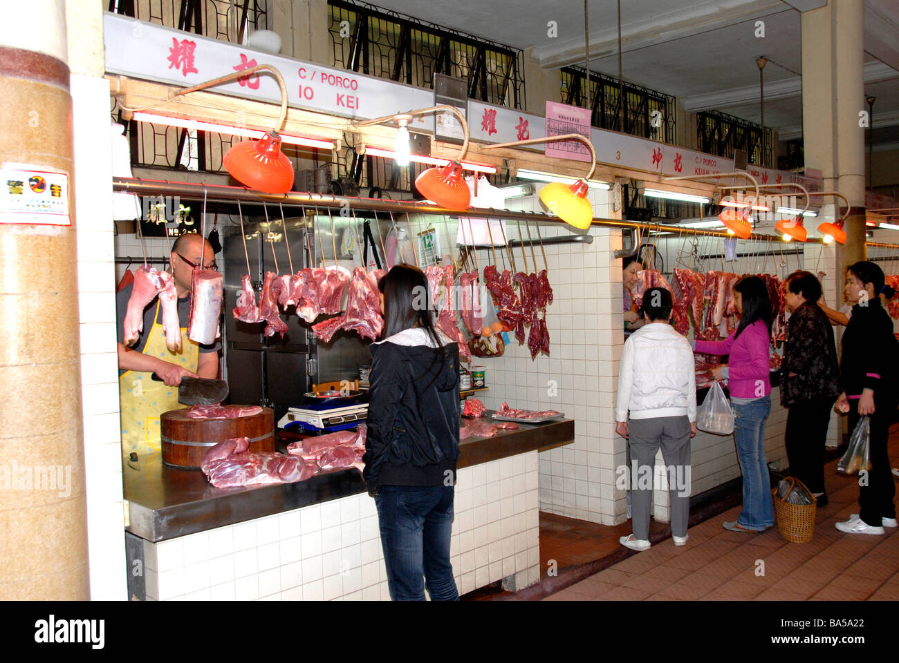 Macau food market hi-res stock photography and images - Alamy