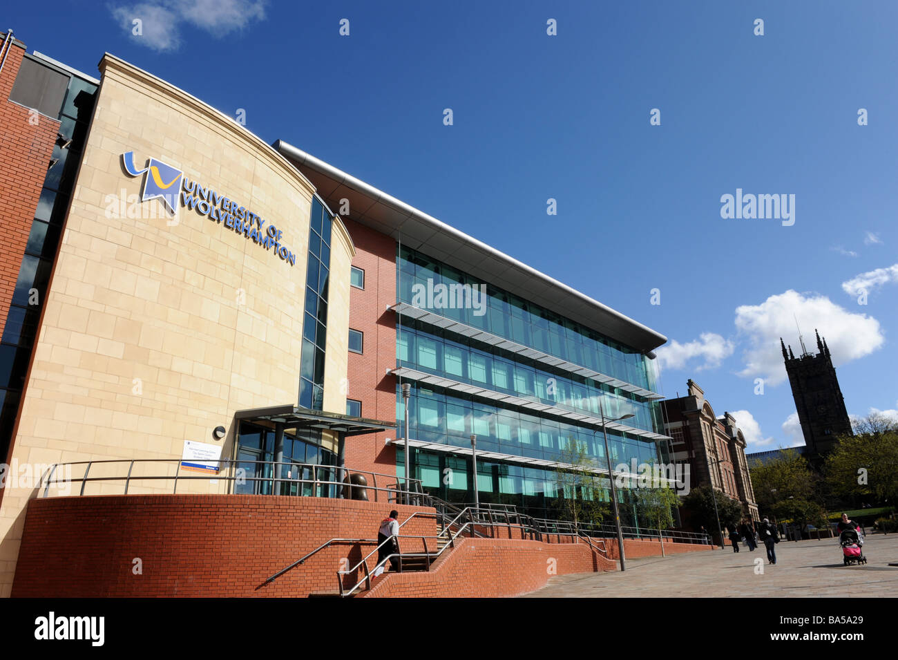 University of Wolverhampton England Uk Stock Photo - Alamy