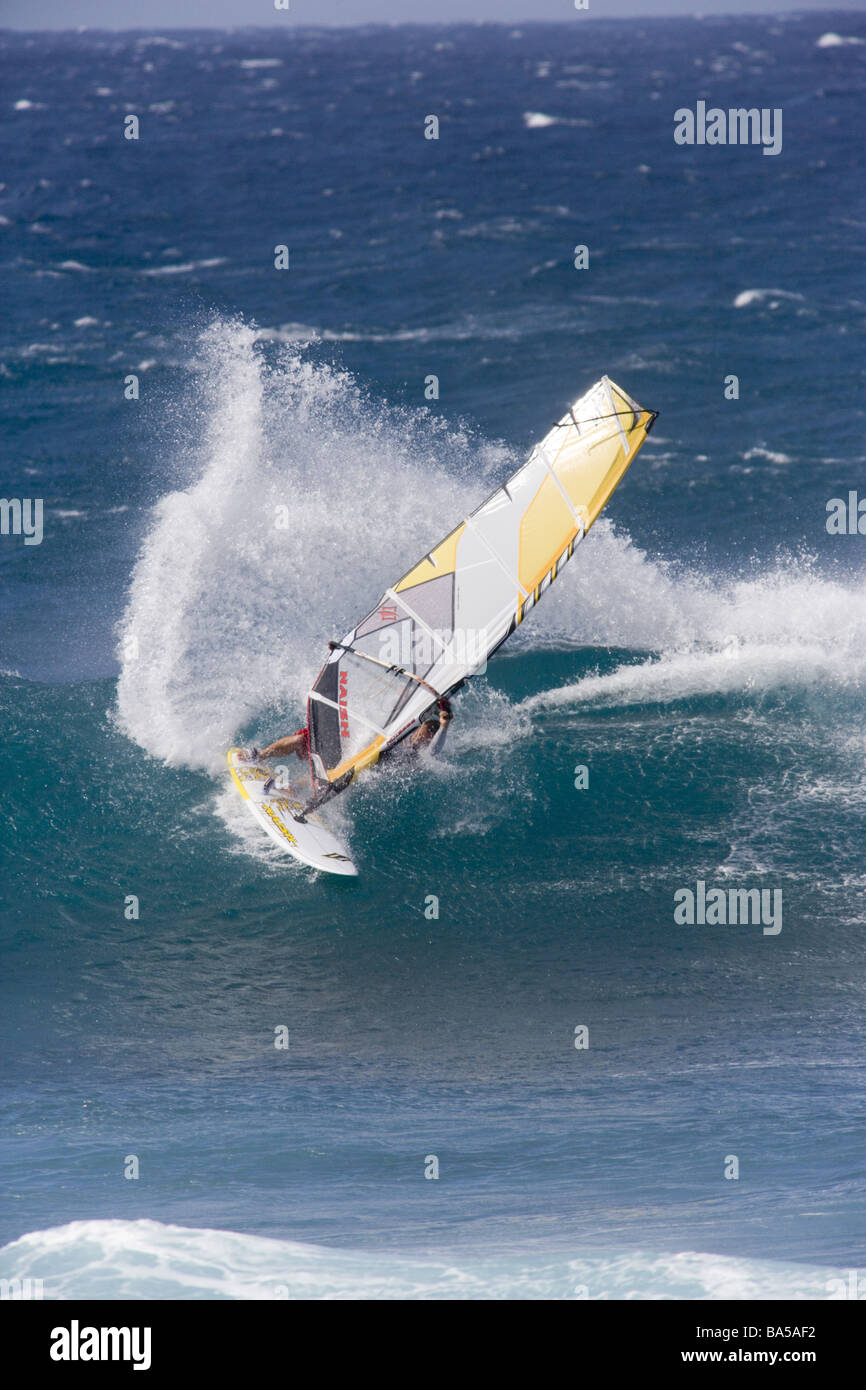 Hawaii hookipa paia maui watermen male windsurfer windsurfing hi-res ...
