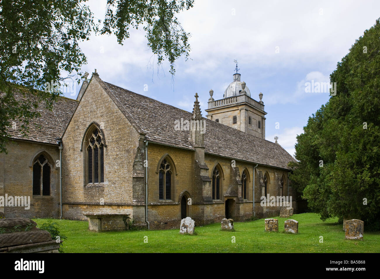 Church of St Lawrence Stock Photo - Alamy