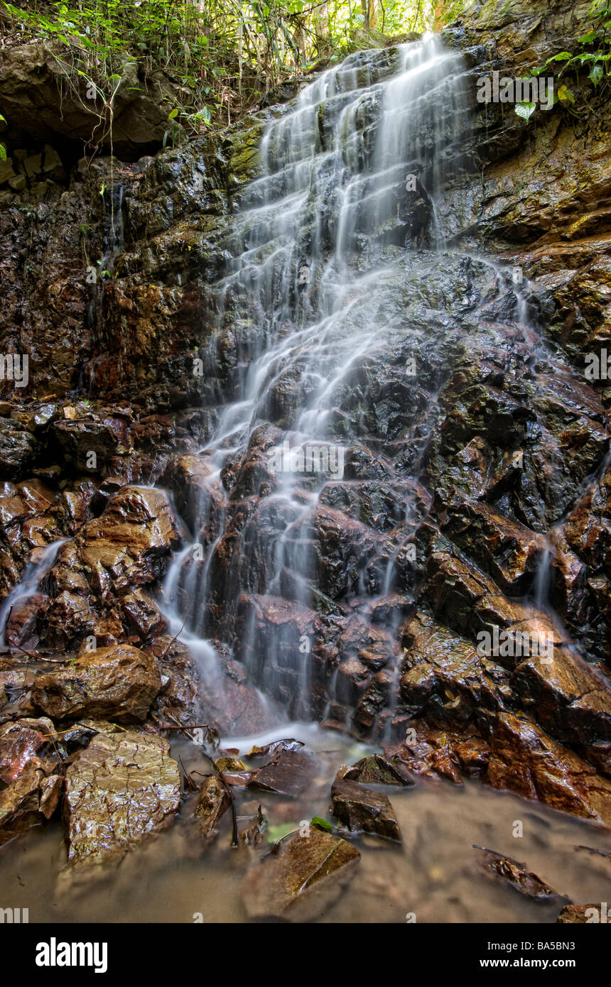 Tributary waterfall at the Mae Surin waterfall at the Mae Surin ...