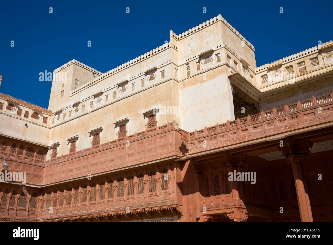 Karan Mahal, Junagarh Fort, Bikaner, Rajasthan, India Stock Photo - Alamy
