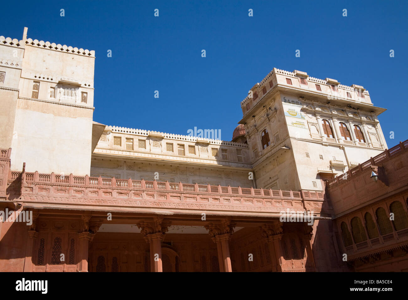 Karan Mahal, Junagarh Fort, Bikaner, Rajasthan, India Stock Photo - Alamy