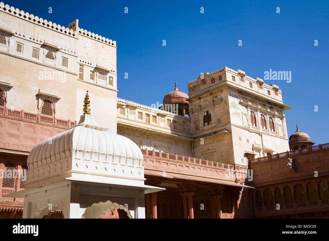 Karan Mahal, Junagarh Fort, Bikaner, Rajasthan, India Stock Photo - Alamy