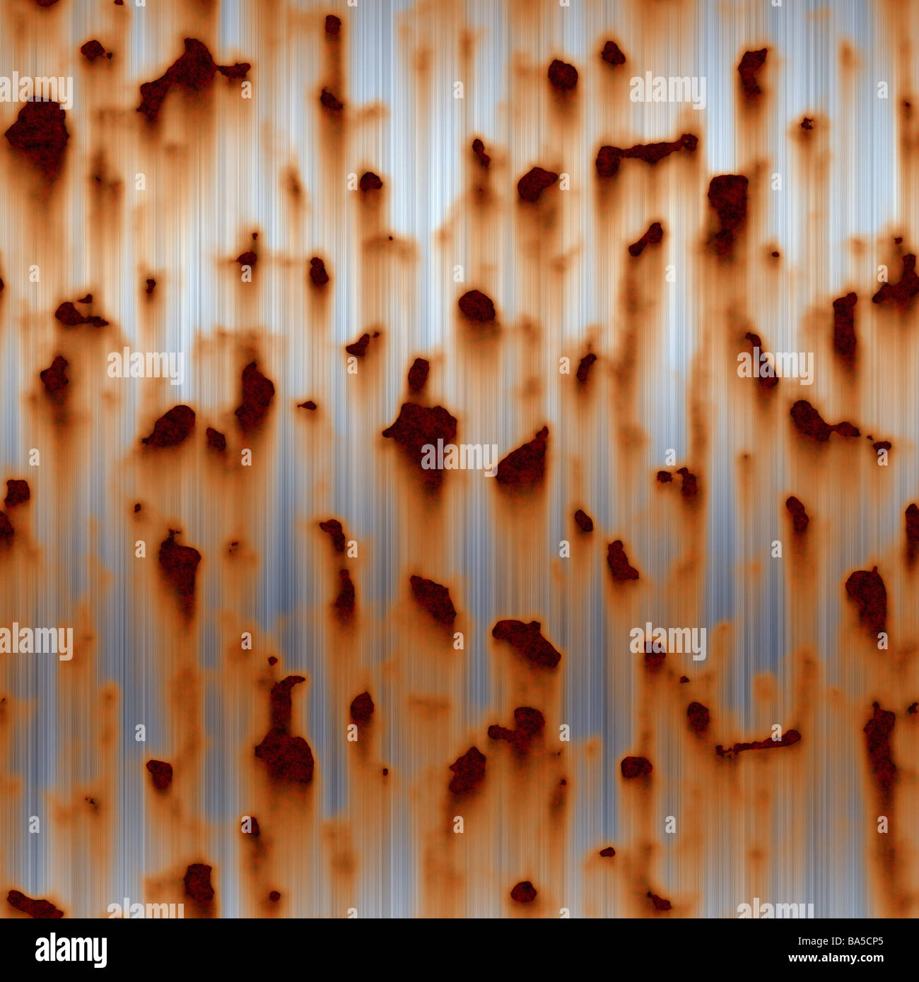 Rusted corroded metal surface texture background illustration Stock ...