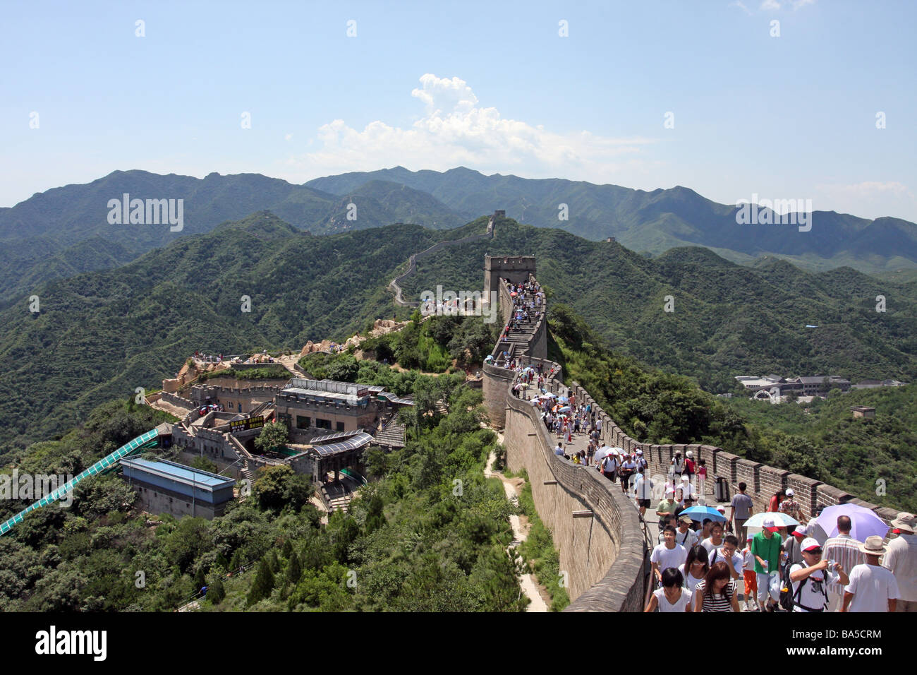the great wall of china at badaling Stock Photo - Alamy