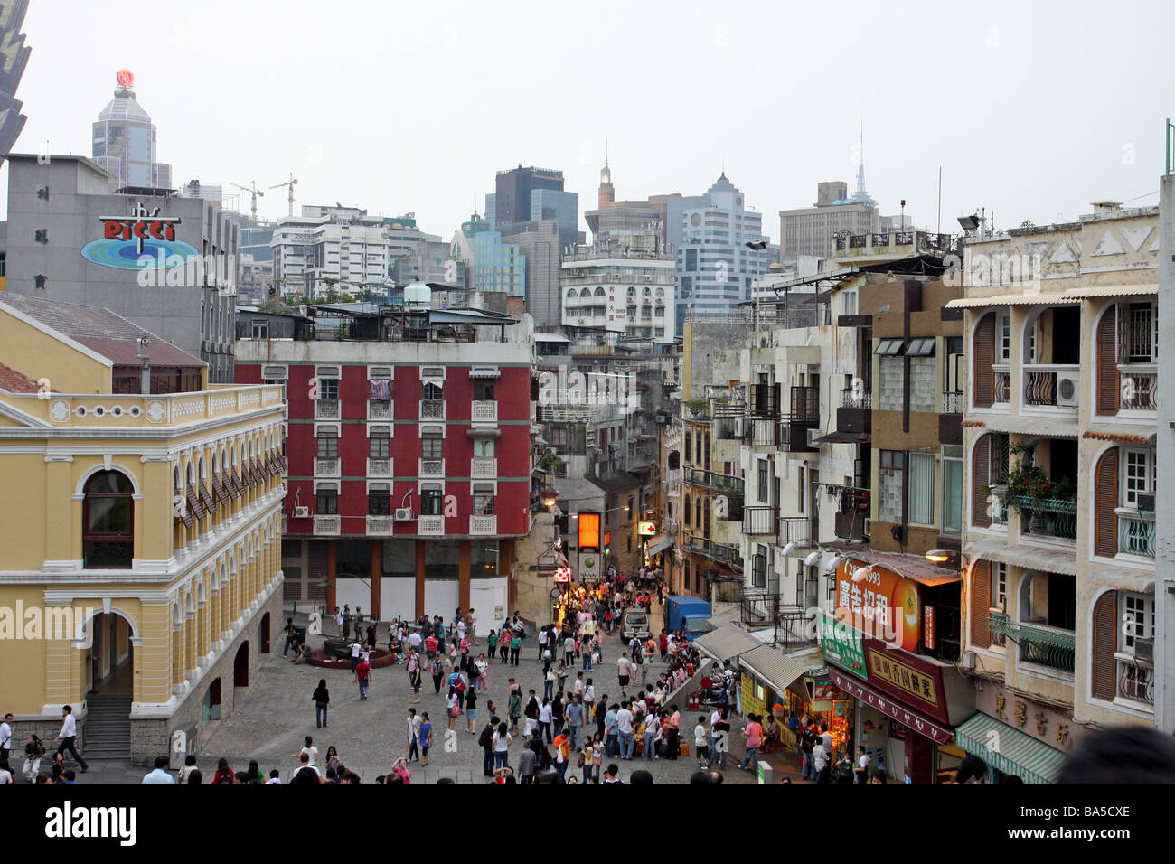 Portuguese quarter of macau hi-res stock photography and images - Alamy