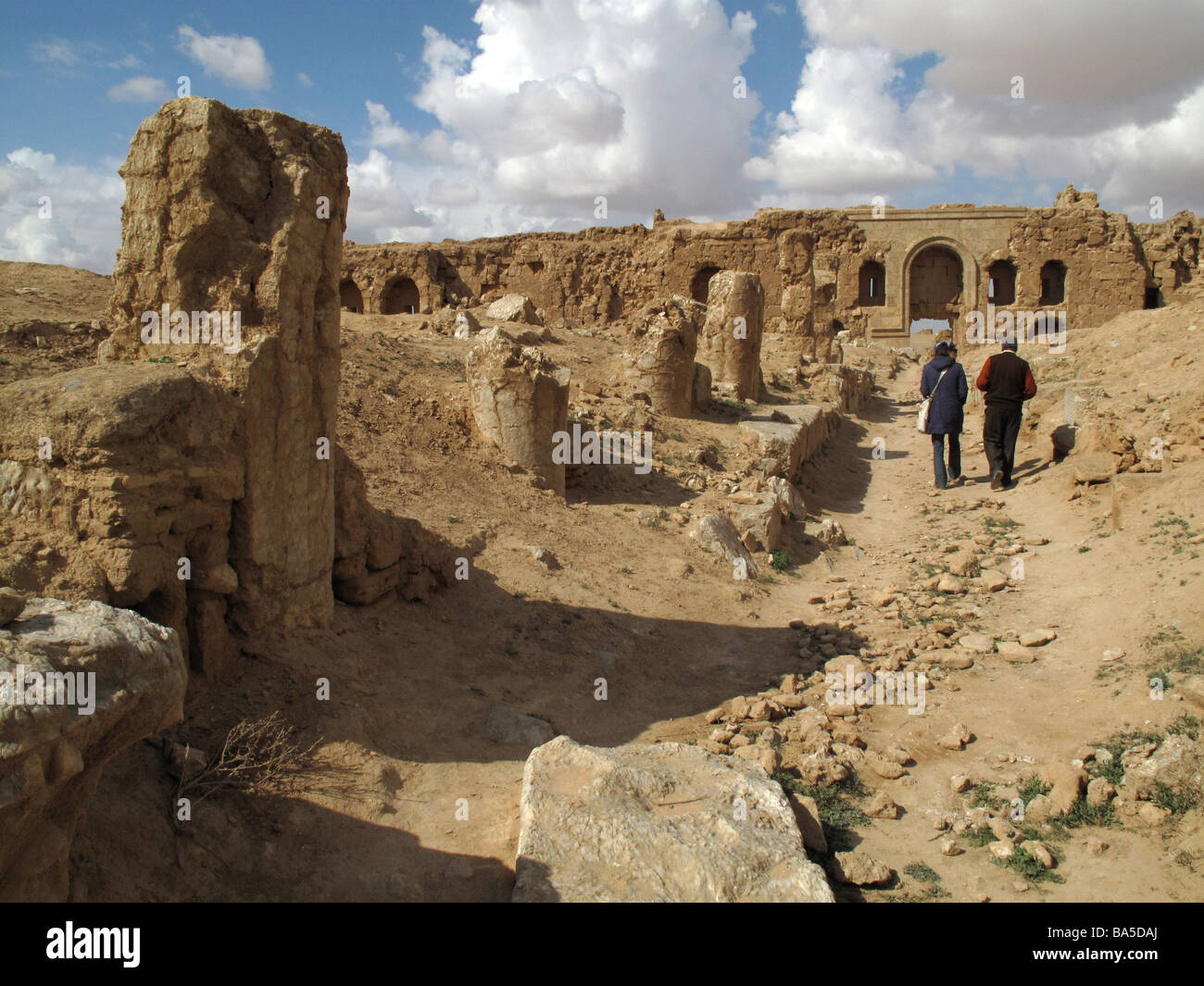Ruins of Rasafa SYRIA Ruinas de Rasafa SIRIA Stock Photo - Alamy