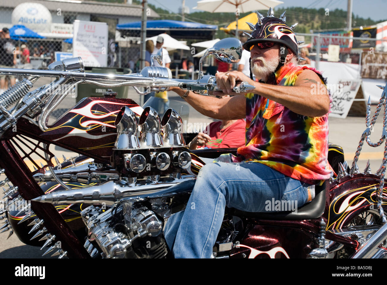 Motorbikes and riders come in all shapes sizes and ages annual Sturgis ...