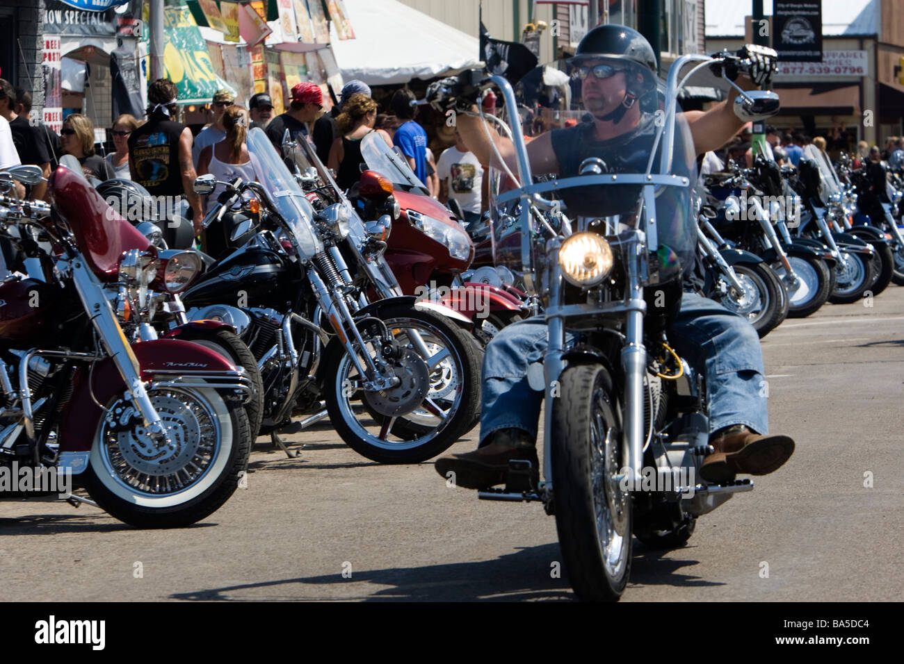Sturgis motorcycle rally hi-res stock photography and images - Alamy