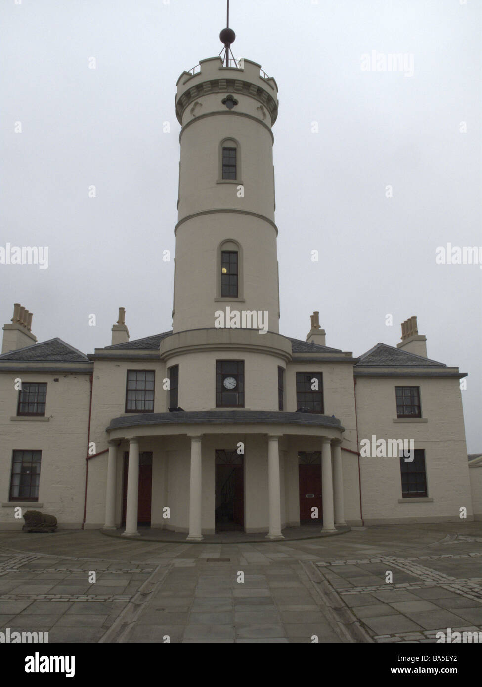 The Signal Tower Arbroath museum Scotland Stock Photo - Alamy