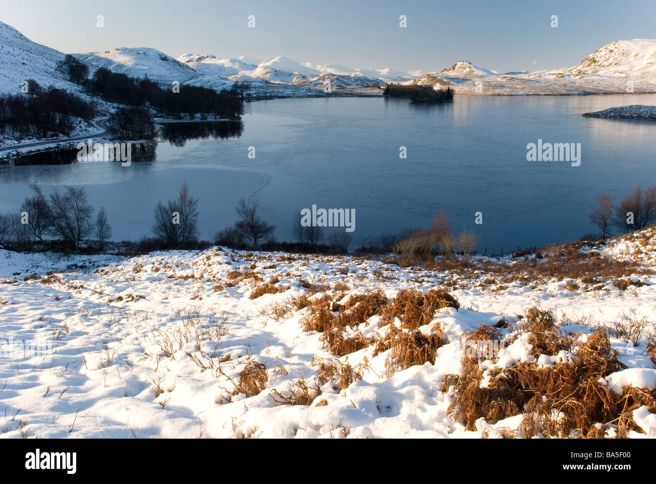 Loch Tarff Glendoebeg Fort Augustus Scotland Stock Photo - Alamy