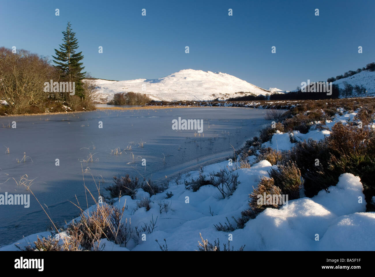 Loch Tarff Glendoebeg Fort Augustus Scotland Stock Photo - Alamy