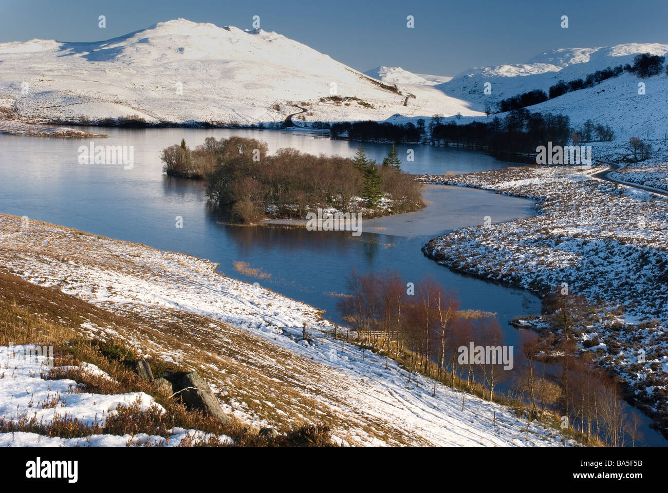 Loch Tarff Glendoebeg Fort Augustus Scotland Stock Photo - Alamy