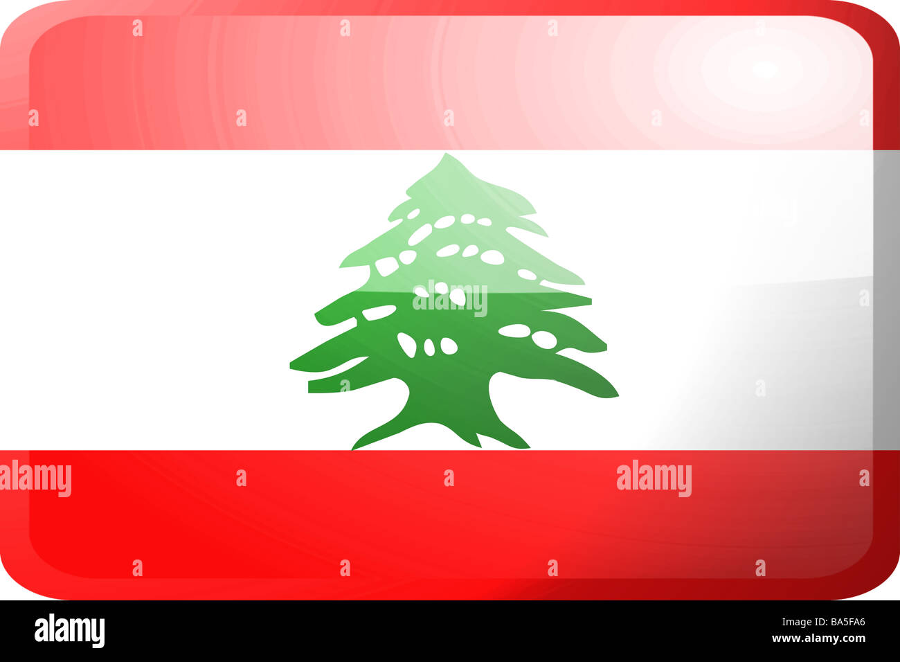 Lebanon flag clip art hi-res stock photography and images - Alamy