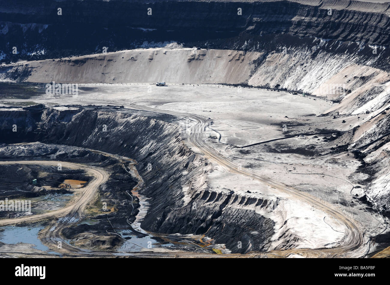 Garzweiler, brown coal mining Stock Photo - Alamy