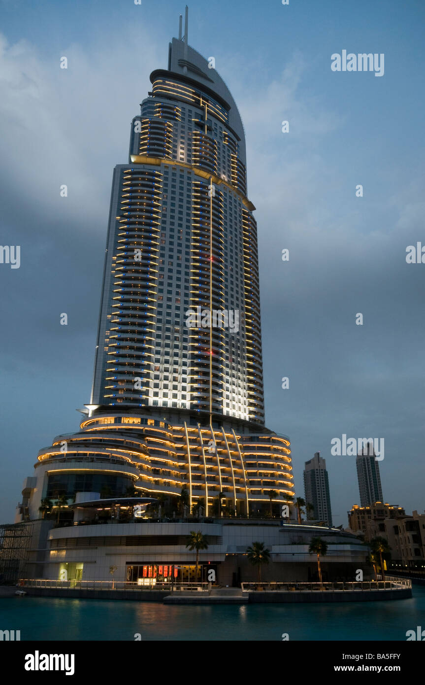 The Address Hotel Dubai Stock Photo - Alamy
