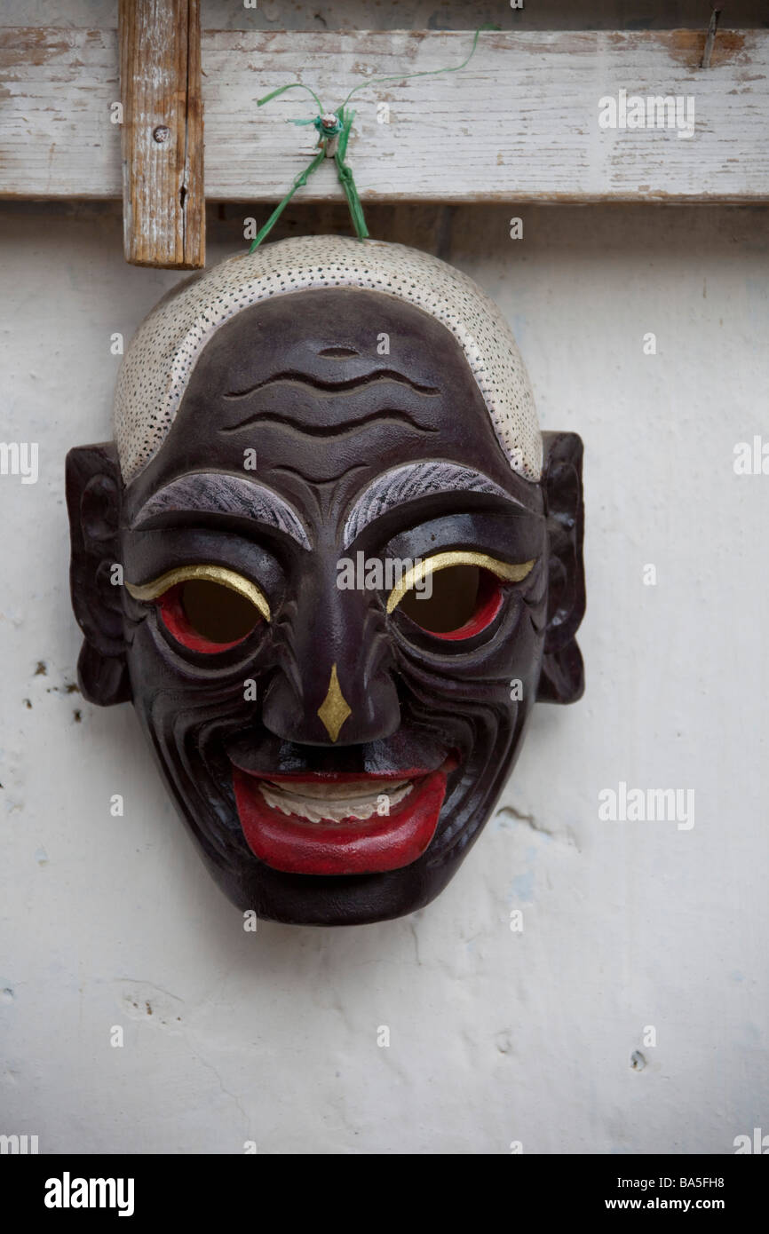 Mask demon god expressive scary hi-res stock photography and images - Alamy