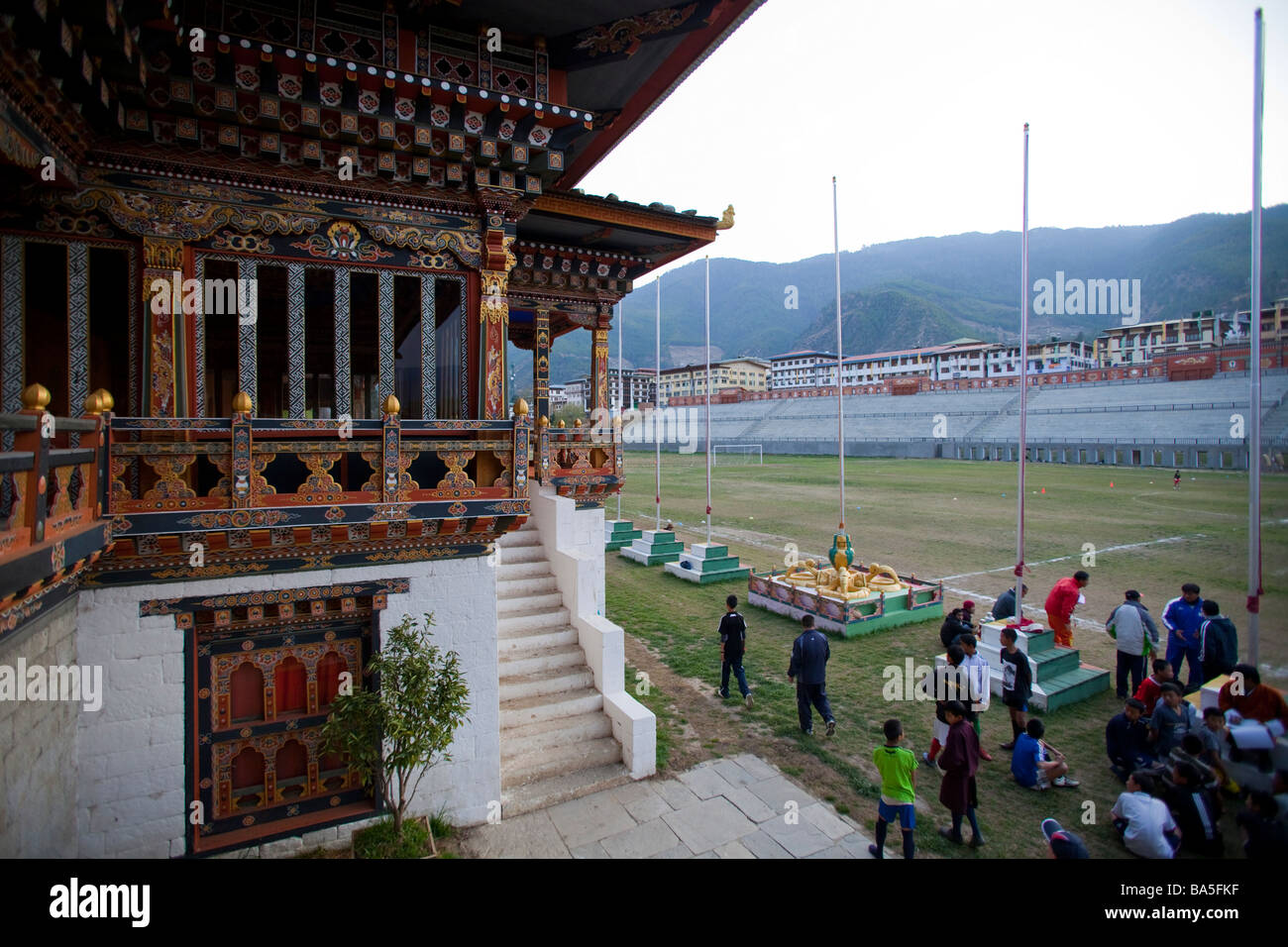 Bhutan national stadium hi-res stock photography and images - Alamy
