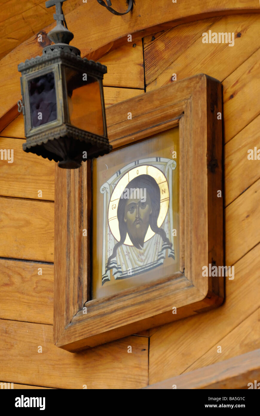 Jesus russian icon hi-res stock photography and images - Alamy