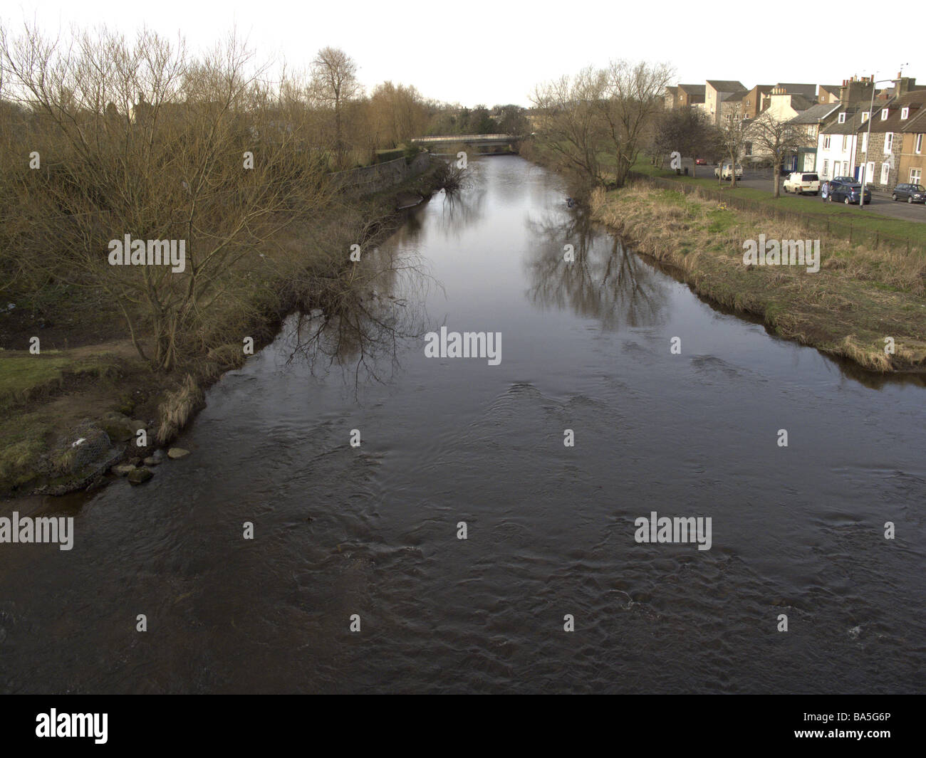 River Esk Edinburgh Scotland Stock Photo - Alamy