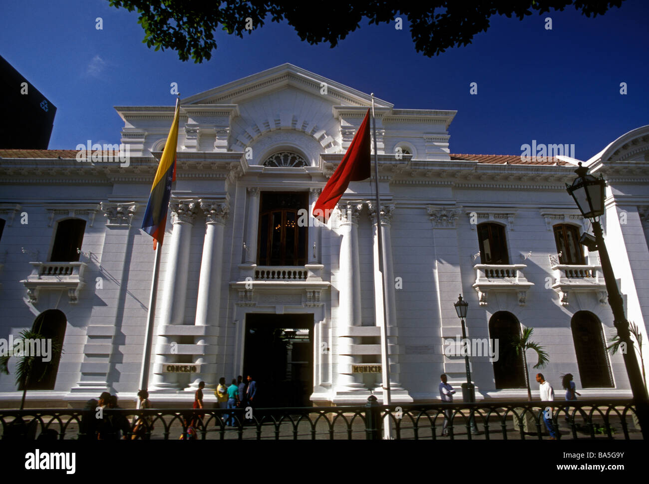 City Hall, downtown, Caracas, Capital District, Venezuela, South ...