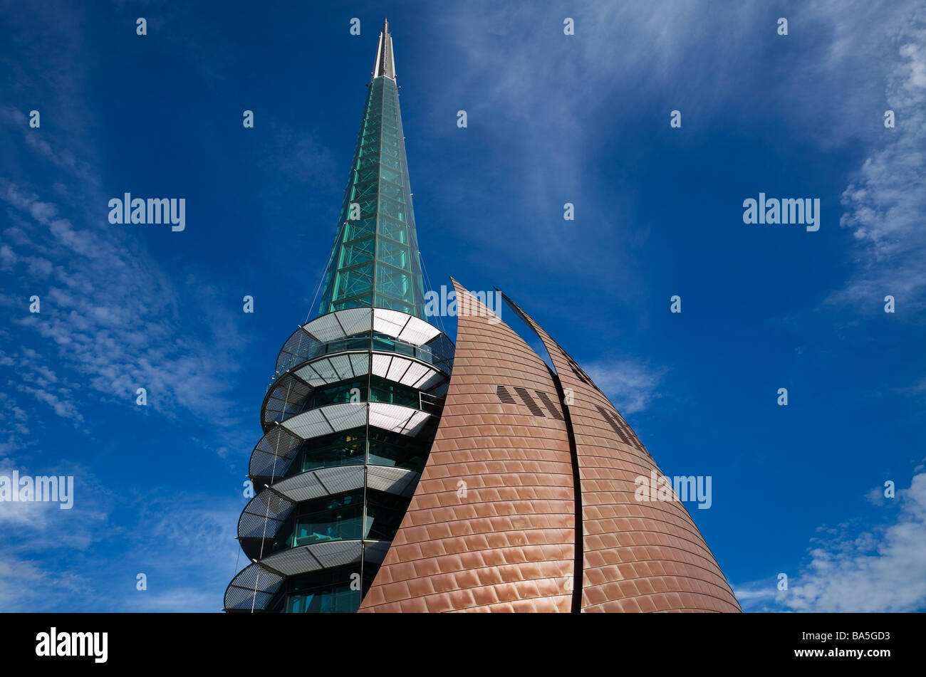 The Swan Bell Tower. Perth, Western Australia, AUSTRALIA Stock Photo ...