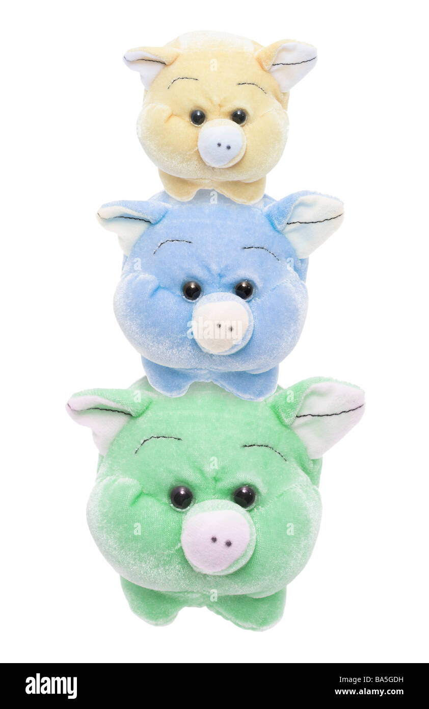 Soft Toy Pigs Stock Photo - Alamy