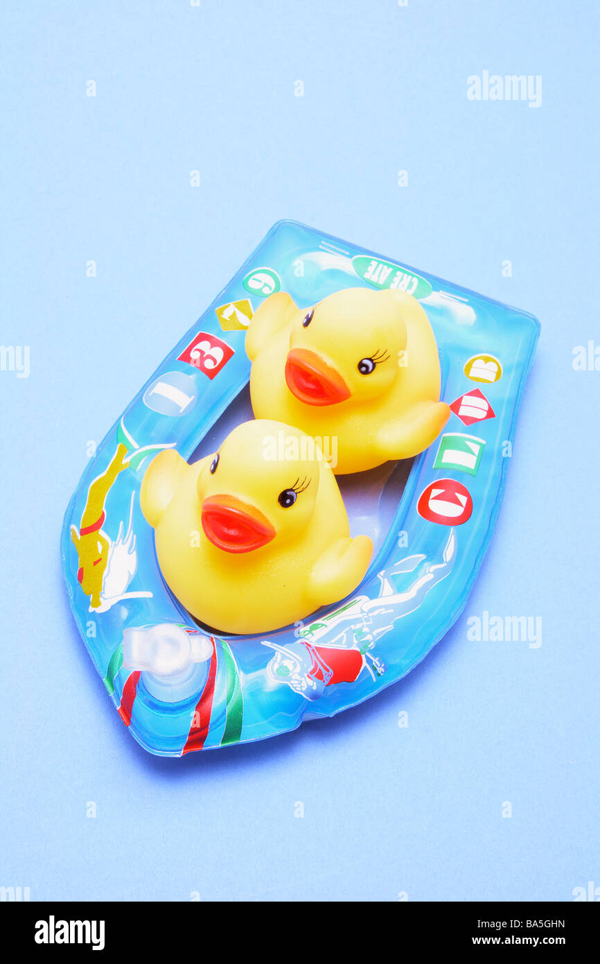 Rubber ducks on inflatable hi-res stock photography and images - Alamy