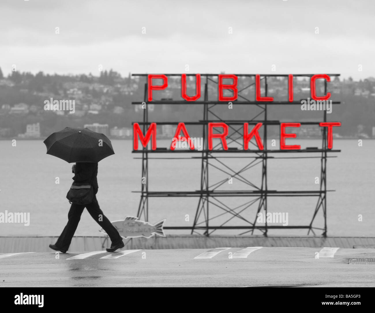 Seattle rain hi-res stock photography and images - Alamy