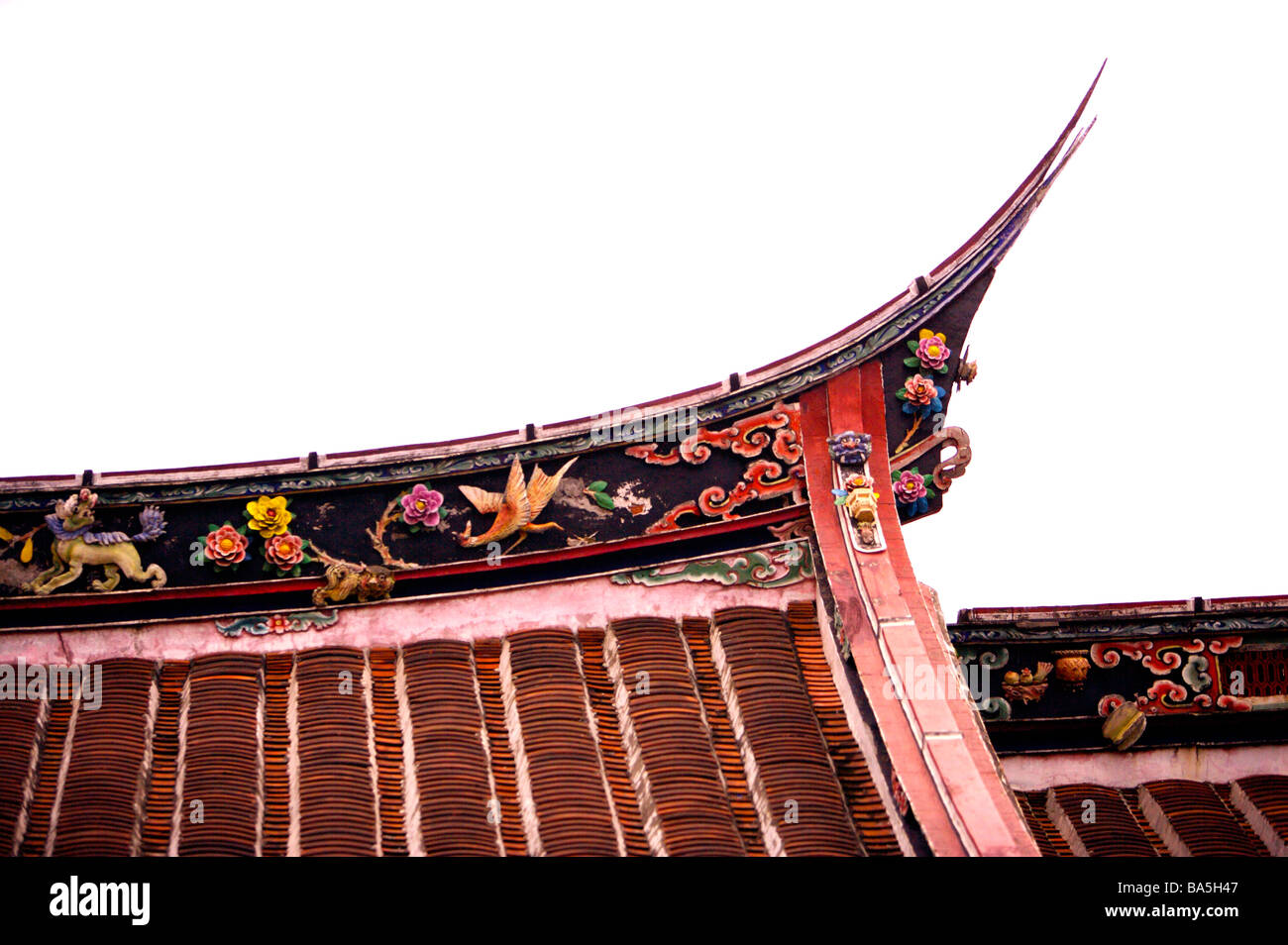 Detail of Chinese architecture rooftop Stock Photo - Alamy