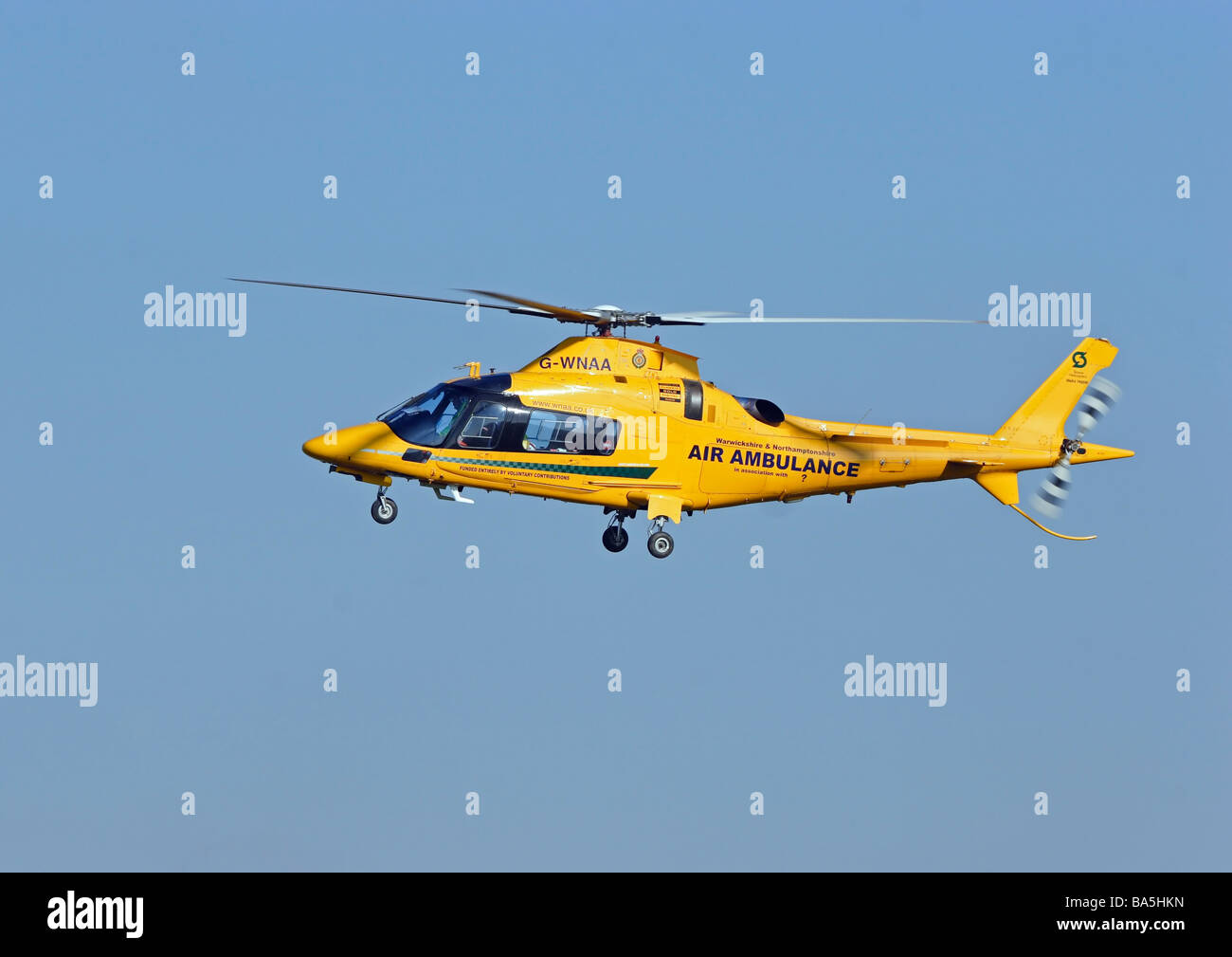 Warwickshire air ambulance hi-res stock photography and images - Alamy